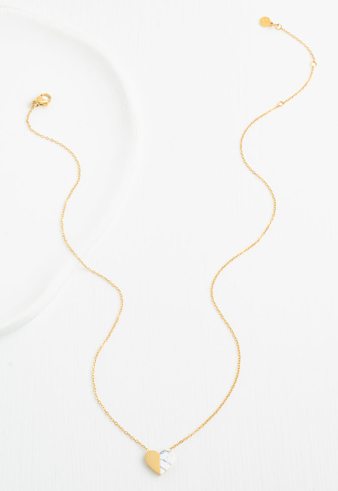 Alexis Gold Heart Necklace – Starfish Project Wholesale