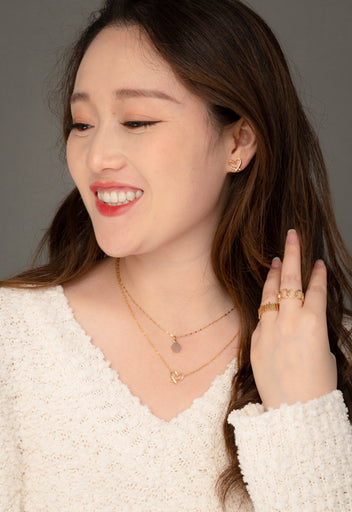 Alexis Gold Heart Necklace – Starfish Project Wholesale